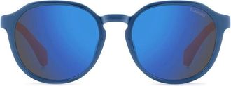 Polaroid unisex, Accessoires, Bleu, Taille: 47 MM PLD 8078/S Lunettes de soleil