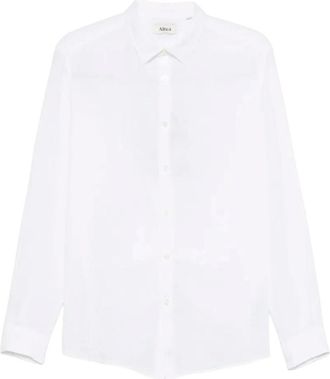 Altea Homme, Chemises, Blanc, Taille: M Camicia Bond Lino