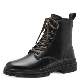 Tamaris Damen Warmfutter Stiefel bequem; BLACK, EU 39