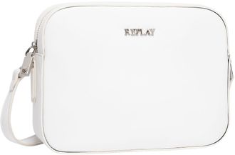 Replay Damen Umh&auml;ngetasche Klein, Opt White 001 (Wei&szlig;), Onesize