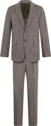 Brooks Brothers Dreiteiliger Anzug - - Suits - Herren - Beige - 3XL