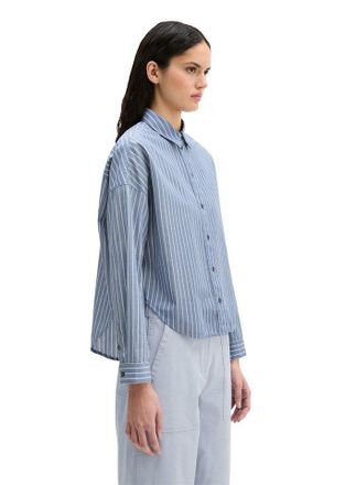 Marc O'Polo Langarmbluse aus Baumwoll-Chambray