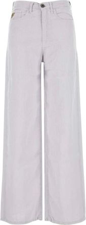Lois Femme, Jeans, Violet, Taille: W26 Pantalon large en lin