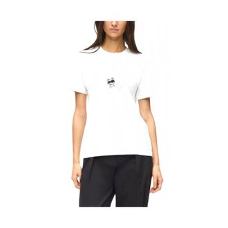 Karl Lagerfeld Damen, Oberteile, Wei&szlig;, SGr&ouml;&szlig;e
