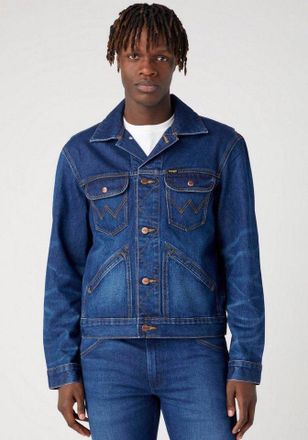Wrangler Jeansjacke 124MJ mit Ziern&auml;hten