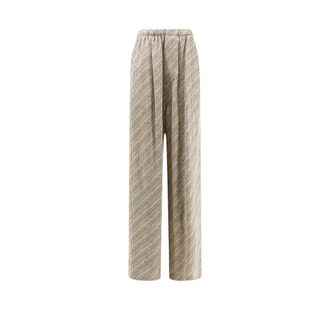 Balenciaga Straight Hosen - - Trousers - Damen - Beige - S