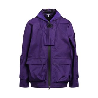 Loewe Kapuzenjacke - - Jackets - Herren - Lila - L