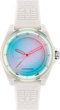 adidas Uhr AO Street Project Four Solar AOST25532 Wei&szlig;