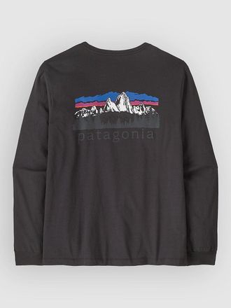 Patagonia Fitz Roy Foothills T-Shirt manches longues noir