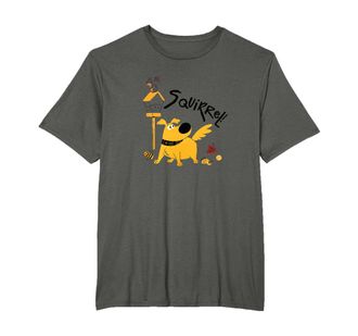 Pixar Disney and Pixars Dug Days Squirrel Bird Feeder T-Shirt