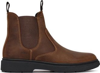 HUGO BOSS Klassische Stiefeletten Ferling 50574168 Dunkelbraun