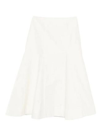 R&oacute;he Jupe Midi - Blanc