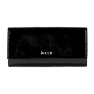 Kazar Klassische lackierte Brieftasche - - Accessories - Damen - Schwarzk - ONE SIZE