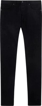 Tom Ford 12 Waves Corduroy Slim Fit Pants - Homme - Pantalons - Noir - Taille: W33