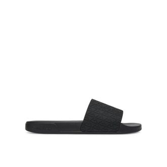 Calvin Klein Homme, Chaussures, Noir, Taille: 43 EU Ciabatte a Fascia