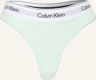 Calvin Klein String Icon Cotton Modal gruen