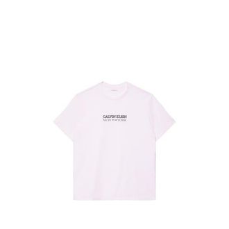 Calvin Klein T-shirt manches courtes en coton avec logo