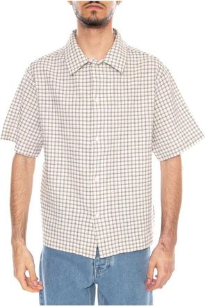 Edwin Homme, Chemises, Blanc, Taille: M Zed Shirt SS