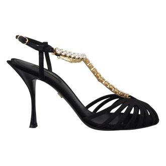 Dolce & Gabbana High Heel Sandalen - - Shoes - Damen - Schwarzk - 35 1/2 EU