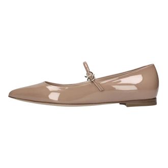 Gianvito Rossi Femme, Chaussures, Brun, Taille: 38 1/2 EU Ribbon Jane