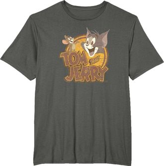 Tom & Jerry Tom and Jerry Water Damaged T-Shirt