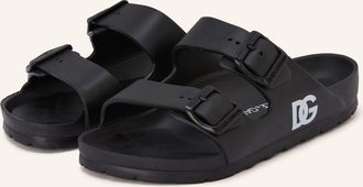 Dolce & Gabbana Pantoletten schwarz
