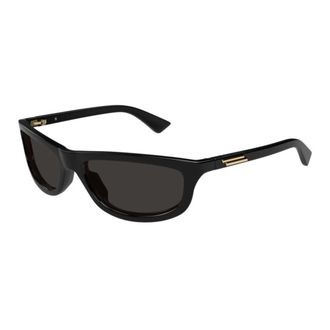 Bottega Veneta unisex, Accessoires, Noir, Taille: 58 MM Slim Ribbon Lunettes de soleil