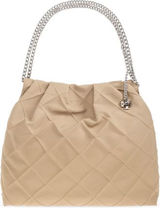 Tory Burch Femme, Sacs, Beige, Taille: ONE Size Fleming Shoulder Bag