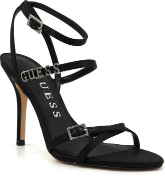 Guess Femme, Chaussures, Noir, Taille: 38 EU Sandales &agrave; talons hauts