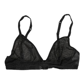 Dolce & Gabbana Femme, Sous-v&ecirc;tements, Noir, Taille: 38 FR Soutien-gorge souple