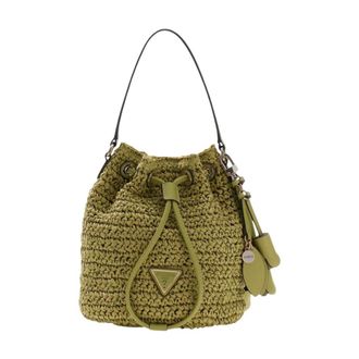 Guess Femme, Sacs, Vert, Taille: ONE Size Ofelia Top Handle Bucket