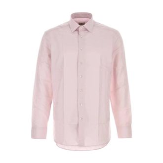 Etro Homme, Chemises, Rose, Taille: XL Roma Long-Sleeve Shirt