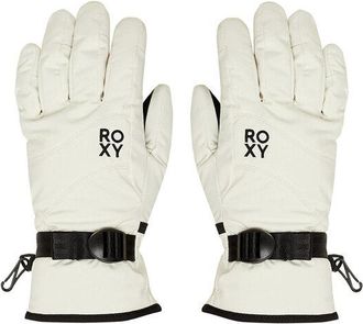 Roxy Snowboardhandschuhe Jetty Solid ERJHN03267 Wei&szlig;