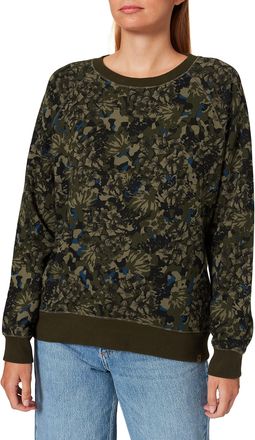 Camel Active Camel Active Womenswear Damen Sweatshirt 3093216F04, AOP COBALT, S