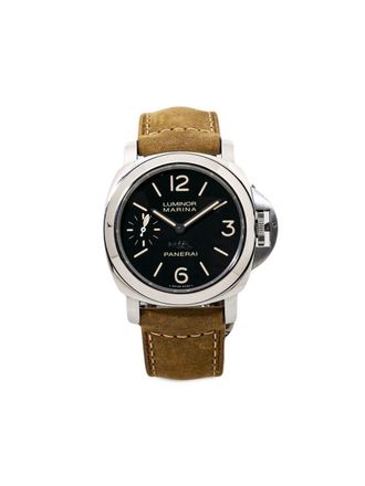 Officine Panerai Pre-owned Luminor Marina 44mm - Schwarz