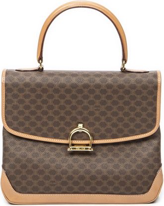 Celine Crossbody Bags - Vintage Top Handle Flap - Gr. unisize - in Braun - f&uuml;r Damen