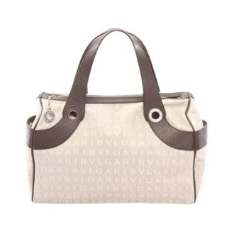 Bulgari Pre-owned Vintage Handtasche - - Pre-owned - Damen - Beige - ONE SIZE