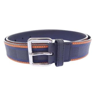 Louis Vuitton Ceinture Vintage Pre-owned - Homme - Pre-owned - Bleu - Taille: ONE Size