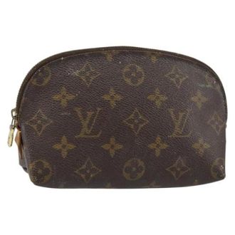 Louis Vuitton Mini sac en toile Pre-owned - Femme - Pre-owned - Brun - Taille: ONE Size