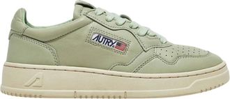 Autry Femme, Chaussures, Vert, Taille: 37 EU Medalist Low