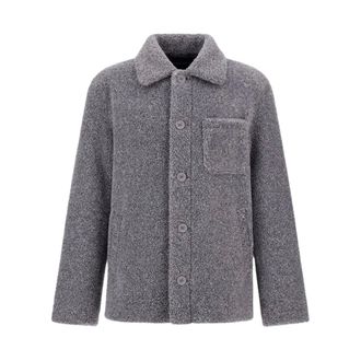 Herno Teddy Jacket - Homme - Vestes - Gris - Taille: XL