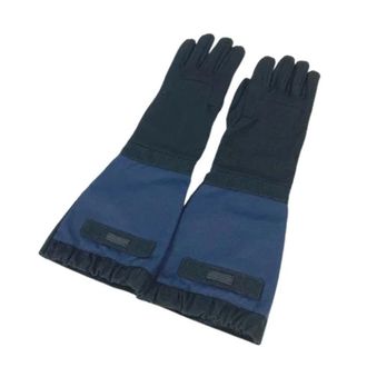 Prada Pre-owned Long gloves - - Pre-owned - Damen - Blau - ONE SIZE