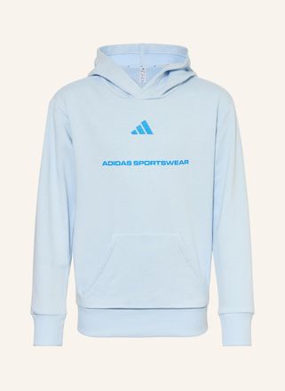 adidas Hoodie Slogan blau