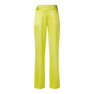 Genny Hose - - Trousers - Damen - Gelb - S