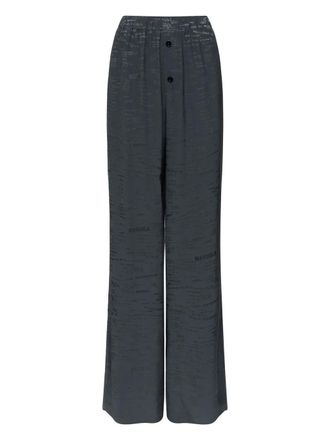 Maison Margiela Gekn&ouml;pfte Hose - Grau