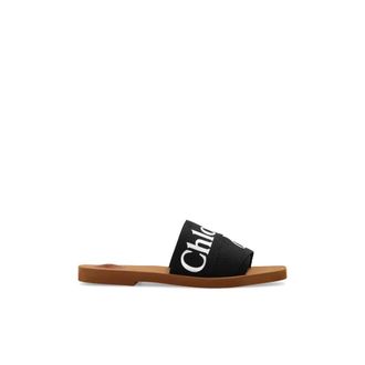Chlo&eacute; Woody Flat Mule - - Shoes - Damen - Schwarzk - 37 EU