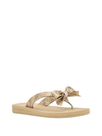 Guess Damen Tuta Sandale, Gold 710, 37.5 EU