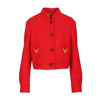 Valentino Garavani Damen, Jacken, Rot, XSGr&ouml;&szlig;e