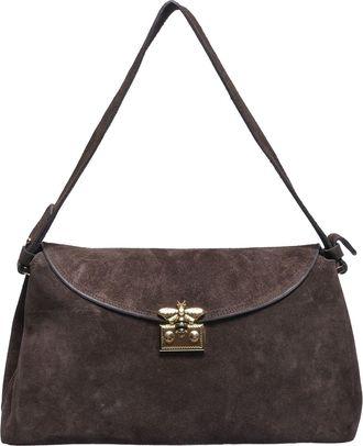 Isabella Rhea Zweifarbig Rindsledertasche