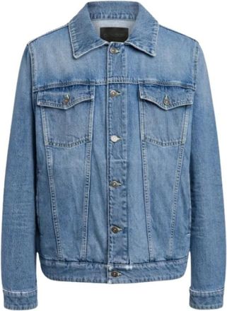 Dondup Homme, Vestes, Bleu, Taille: M Veste en jean rigide coupe classique